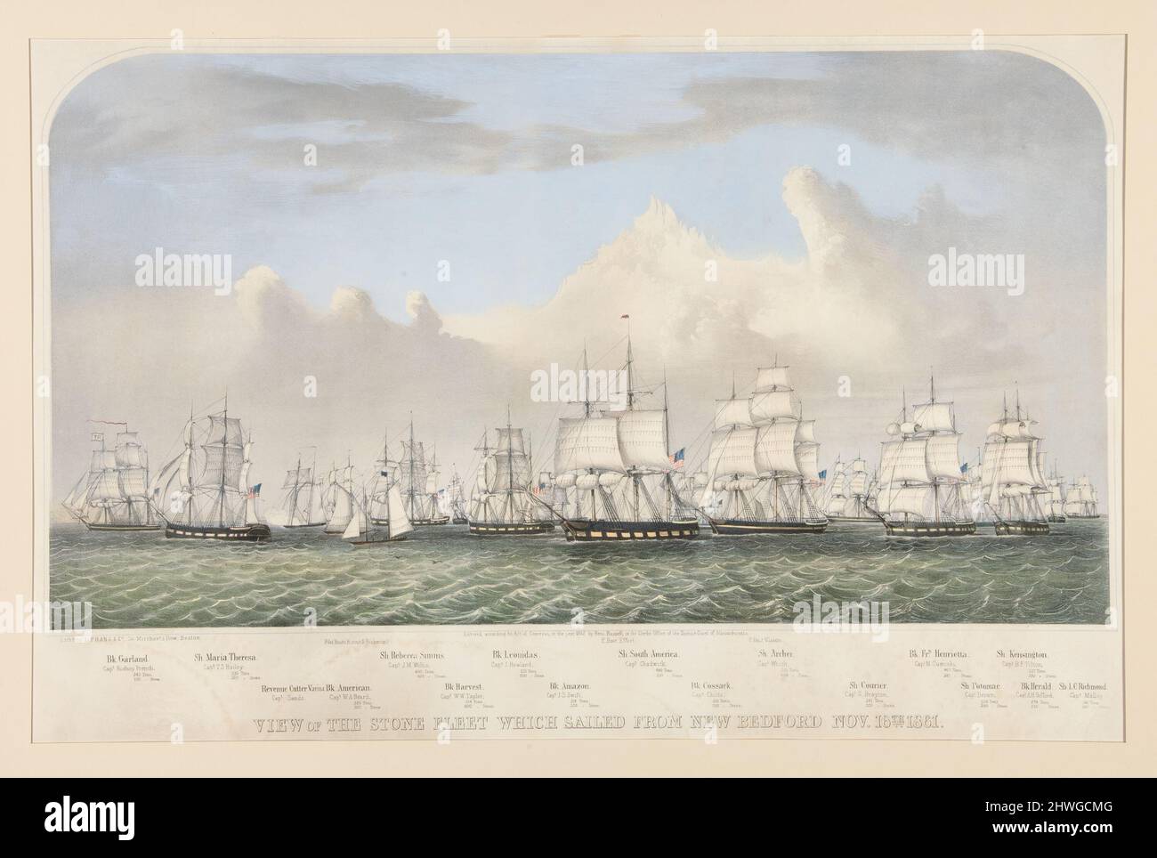 Civil war stone fleet hi-res stock photography and images - Alamy