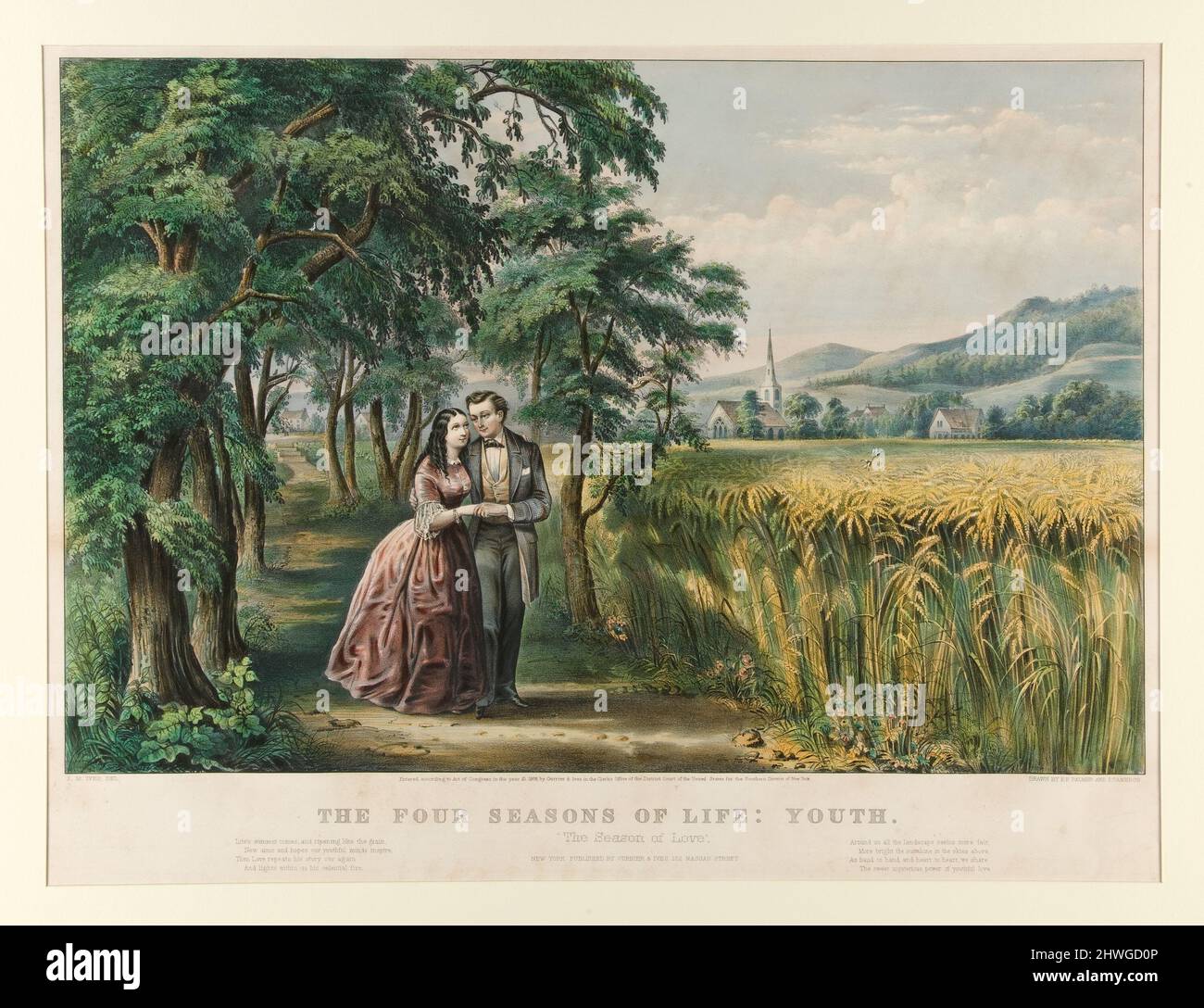 The Four Seasons of Life: Youth. Artist: Currier & Ives, American ...