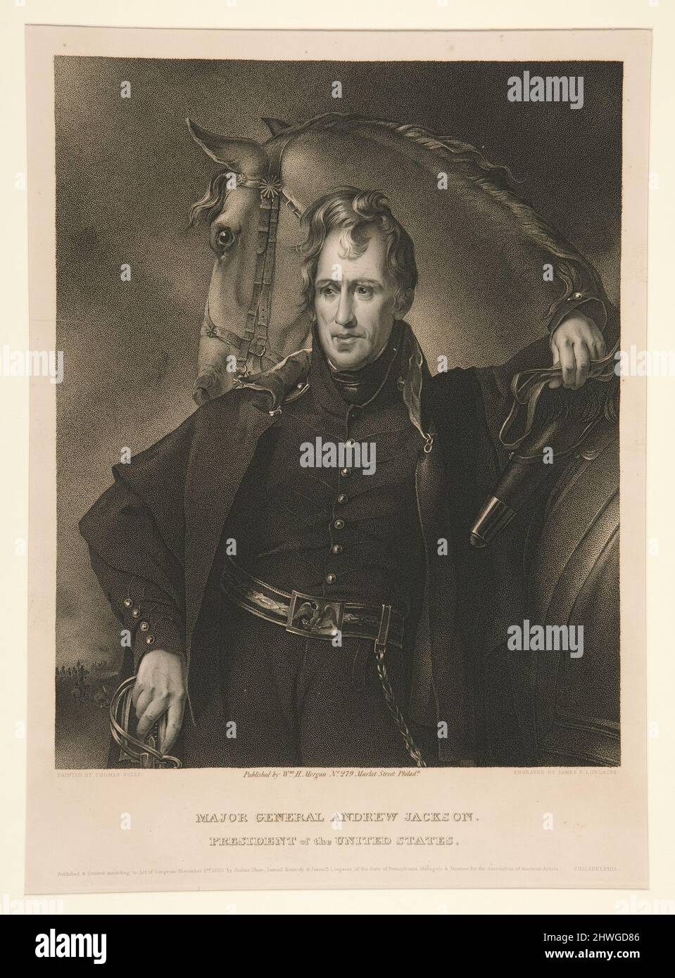 Major general andrew jackson hi-res stock photography and images - Alamy