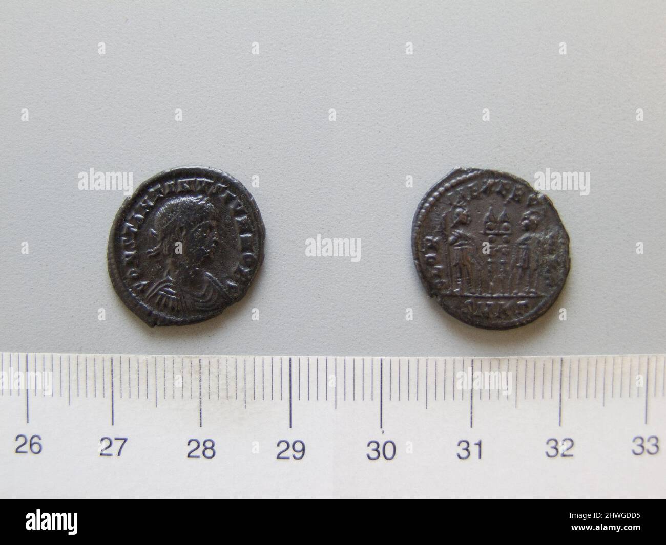 1 Nummus of Constantine I, Emperor of Rome from Cyzicus. Ruler ...