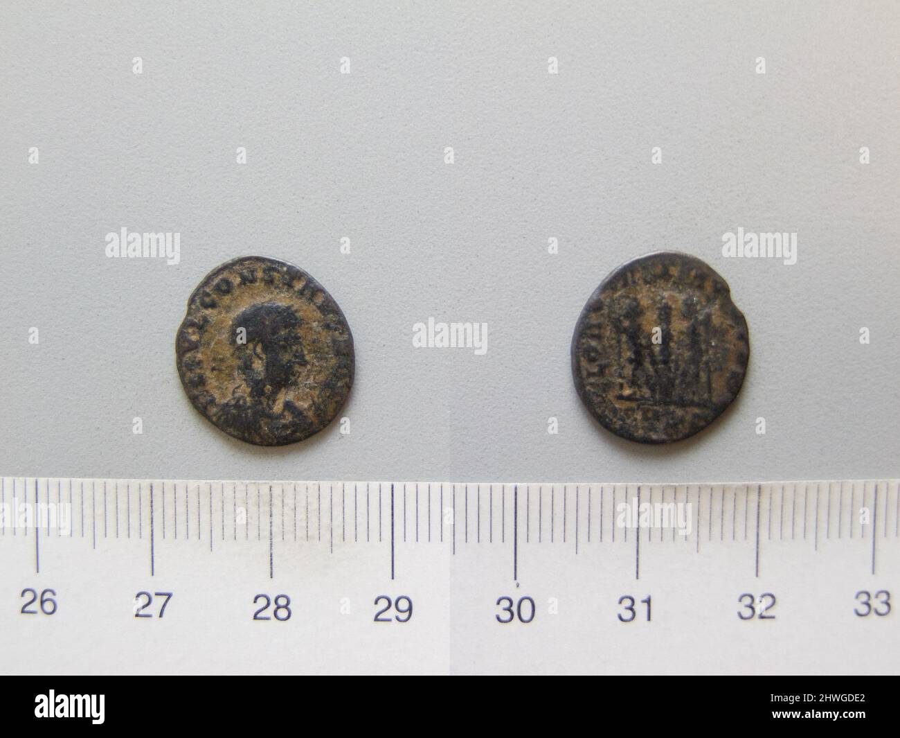 1 Nummus of Constantine I, Emperor of Rome from Cyzicus. Ruler ...