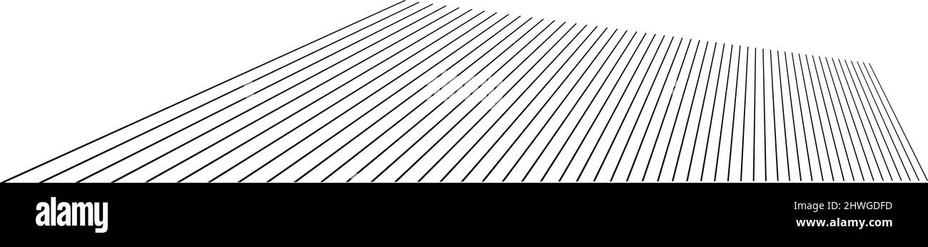 3D lines in perspective, Angled, slanting, oblique and diagonal lines ...