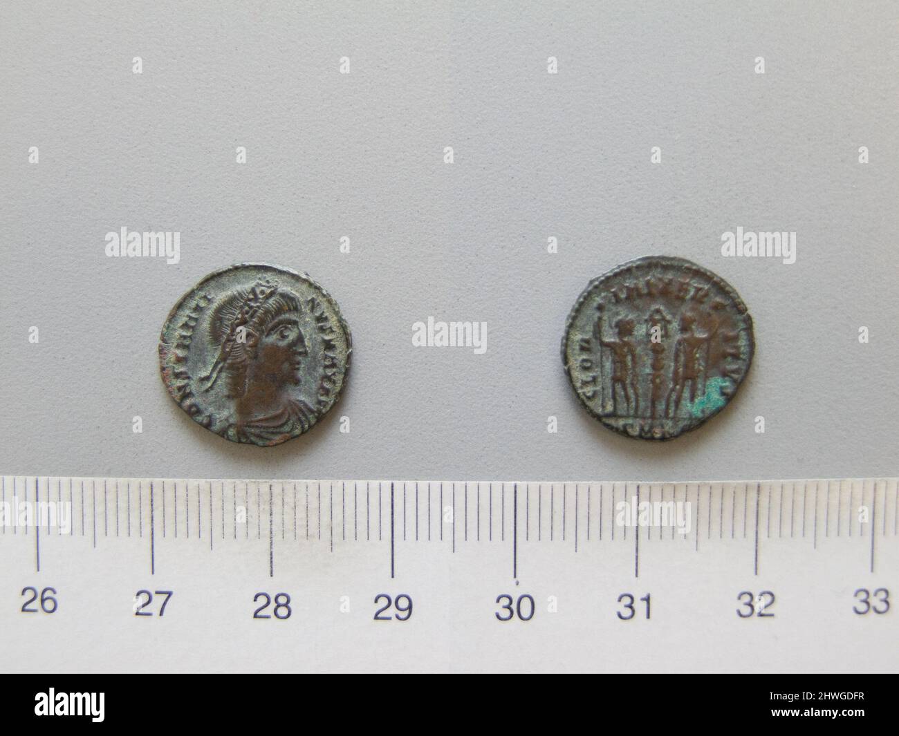 1 Nummus of Constantine I, Emperor of Rome from Cyzicus. Ruler ...