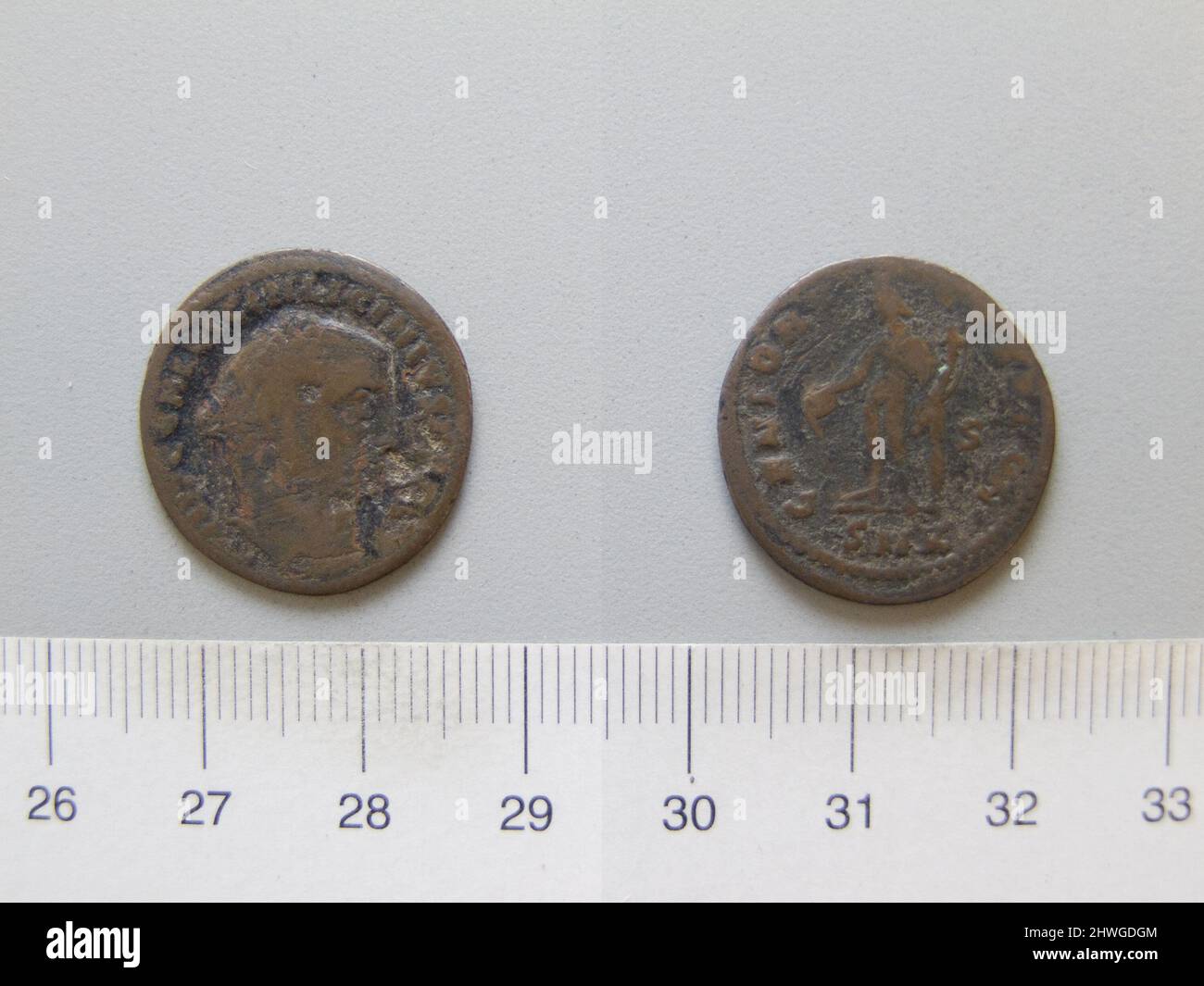 1 Nummus of Licinius from Cyzicus. Ruler: Licinius, Emperor of Rome, ca ...