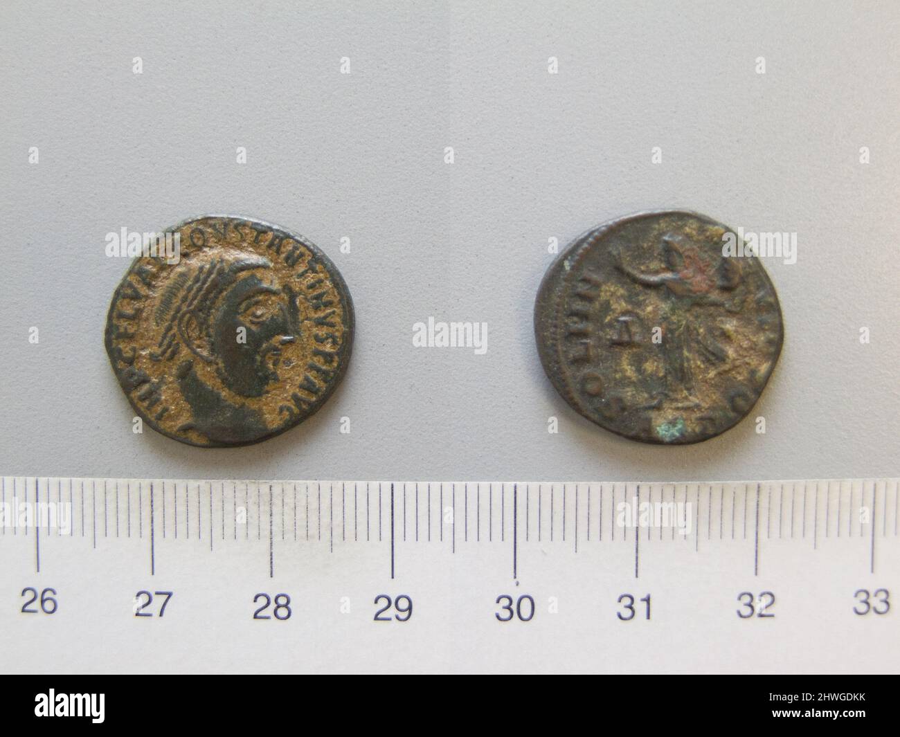 1 Nummus of Constantine I, Emperor of Rome from Antioch. Ruler ...