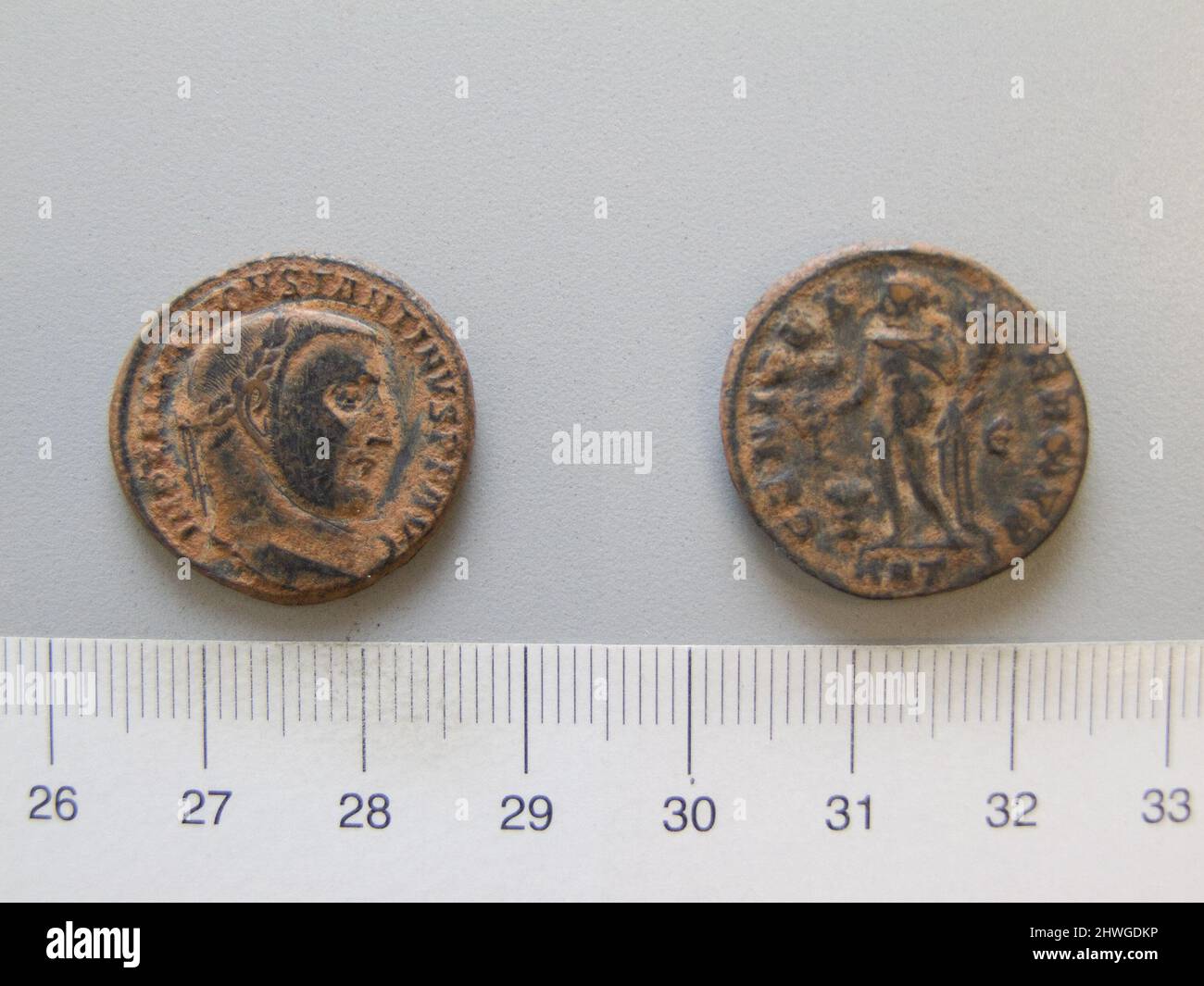 1 Nummus of Constantine I, Emperor of Rome from Antioch. Ruler ...