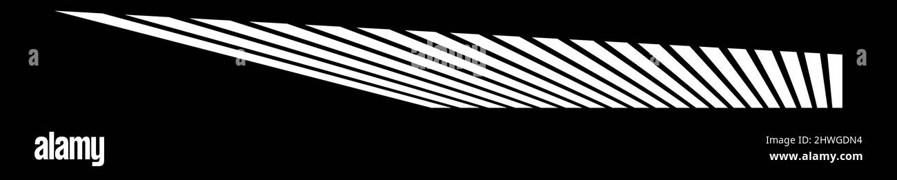 3D lines in perspective, Angled, slanting, oblique and diagonal lines ...