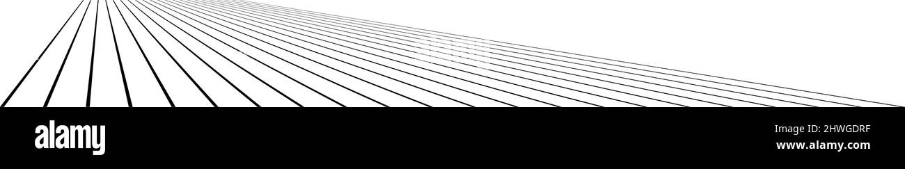 3D lines in perspective, Angled, slanting, oblique and diagonal lines ...