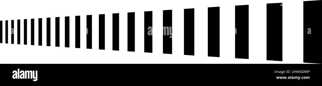 3D lines in perspective, Angled, slanting, oblique and diagonal lines ...