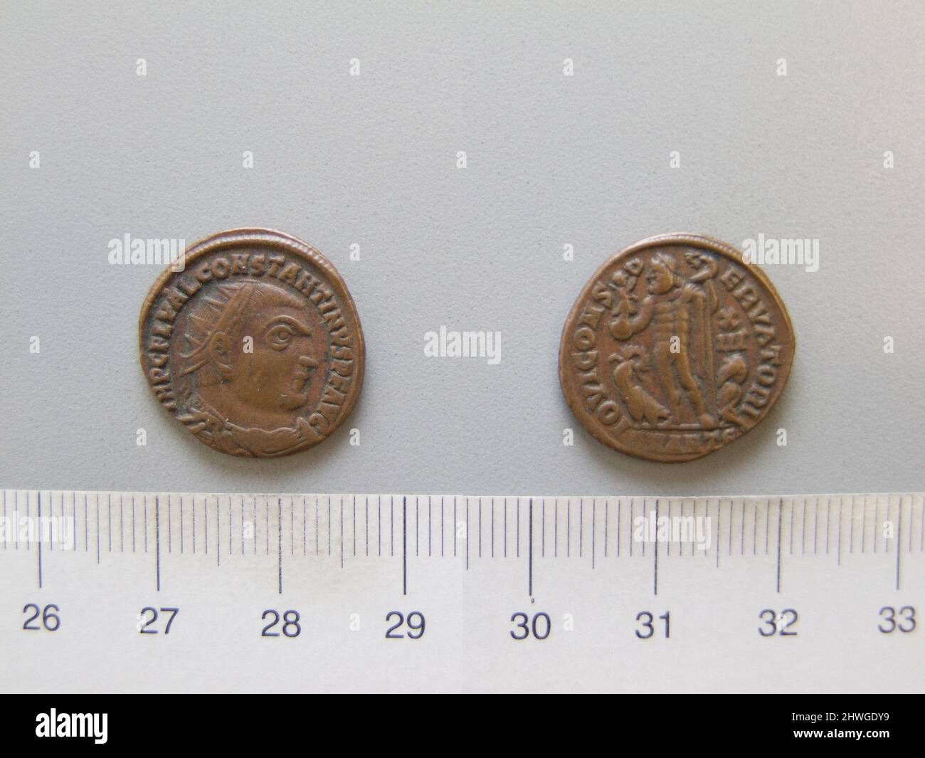 1 Nummus of Constantine I, Emperor of Rome from Antioch. Ruler ...