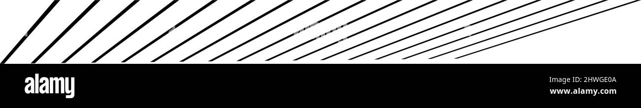 3D lines in perspective, Angled, slanting, oblique and diagonal lines ...