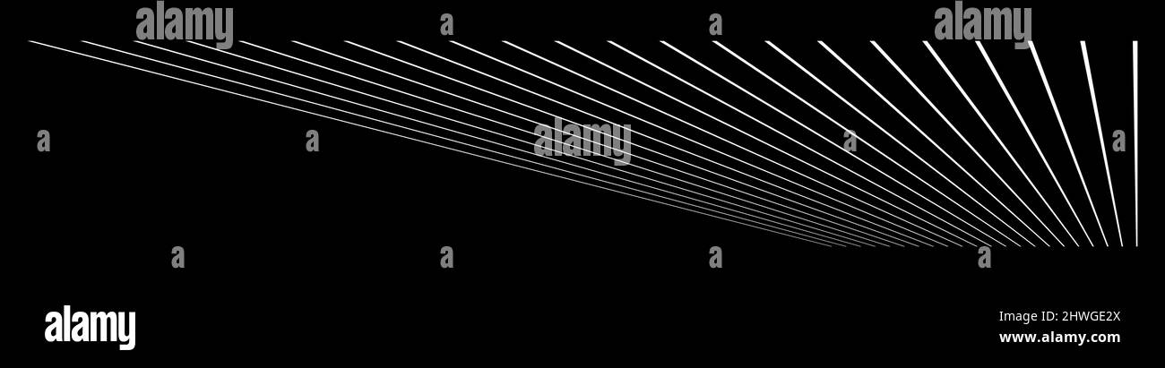 3D lines in perspective, Angled, slanting, oblique and diagonal lines ...