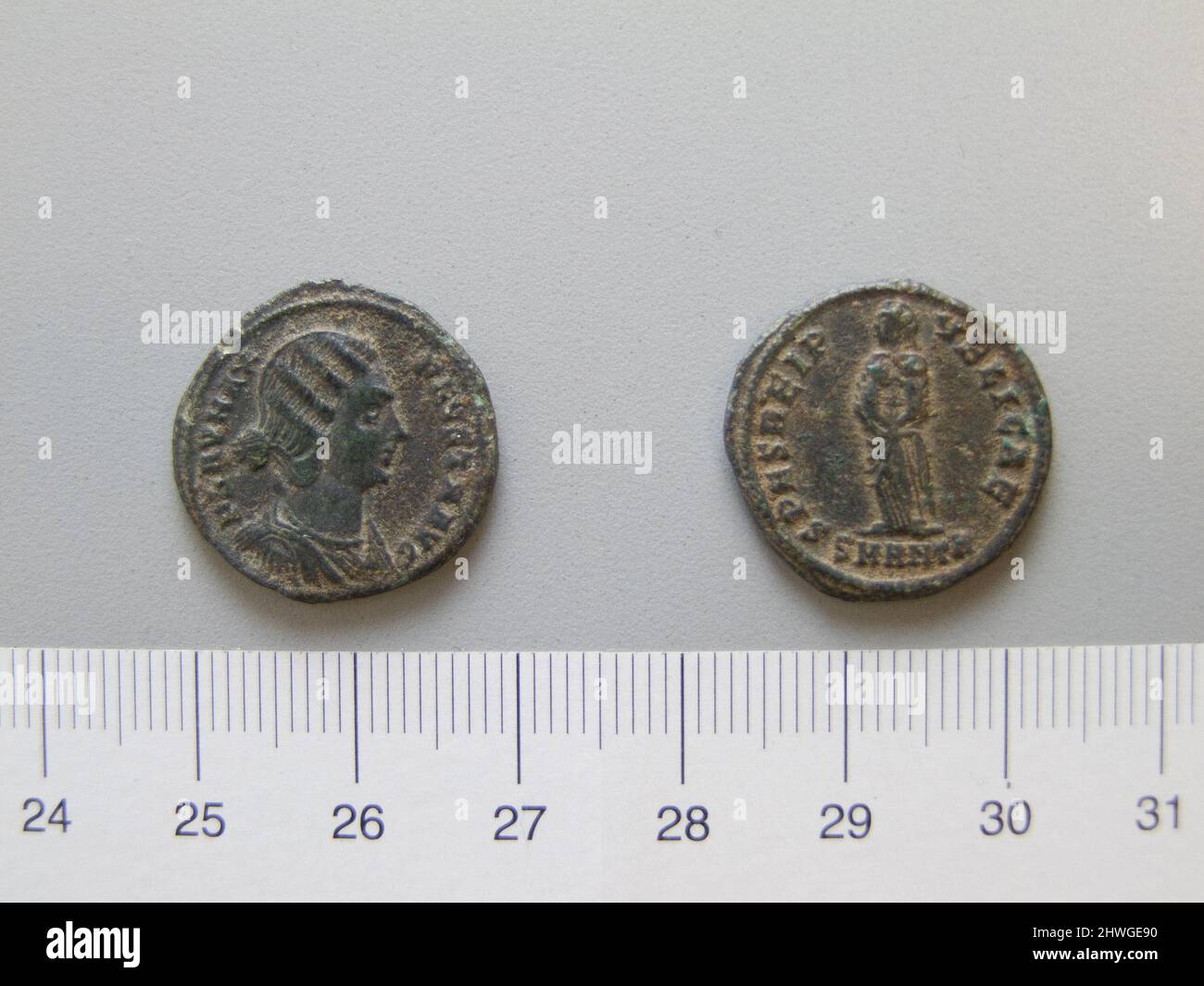 1 Nummus of Constantine I, Emperor of Rome. Ruler: Constantine I ...