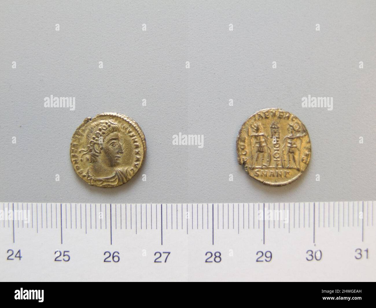 1 Nummus of Constantine I, Emperor of Rome from Antioch. Ruler ...