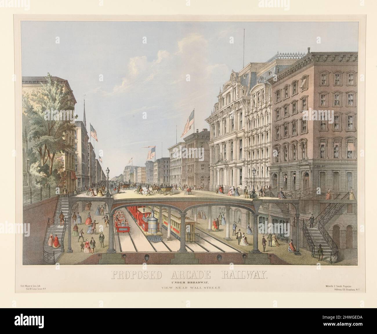 Proposed arcade railway hi-res stock photography and images - Alamy