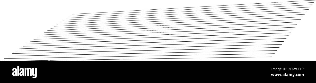 3D lines in perspective, Angled, slanting, oblique and diagonal lines ...