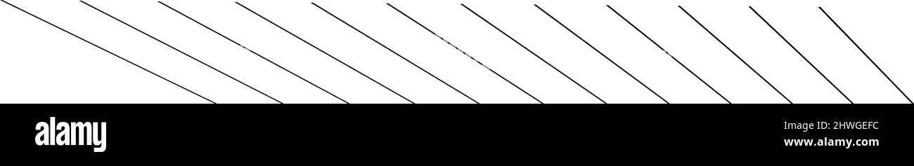 3D lines in perspective, Angled, slanting, oblique and diagonal lines ...