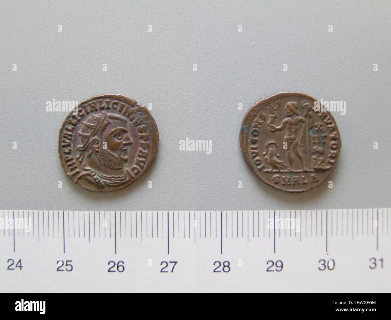 1 Nummus of Licinius from Alexandria. Ruler: Licinius, Emperor of Rome ...