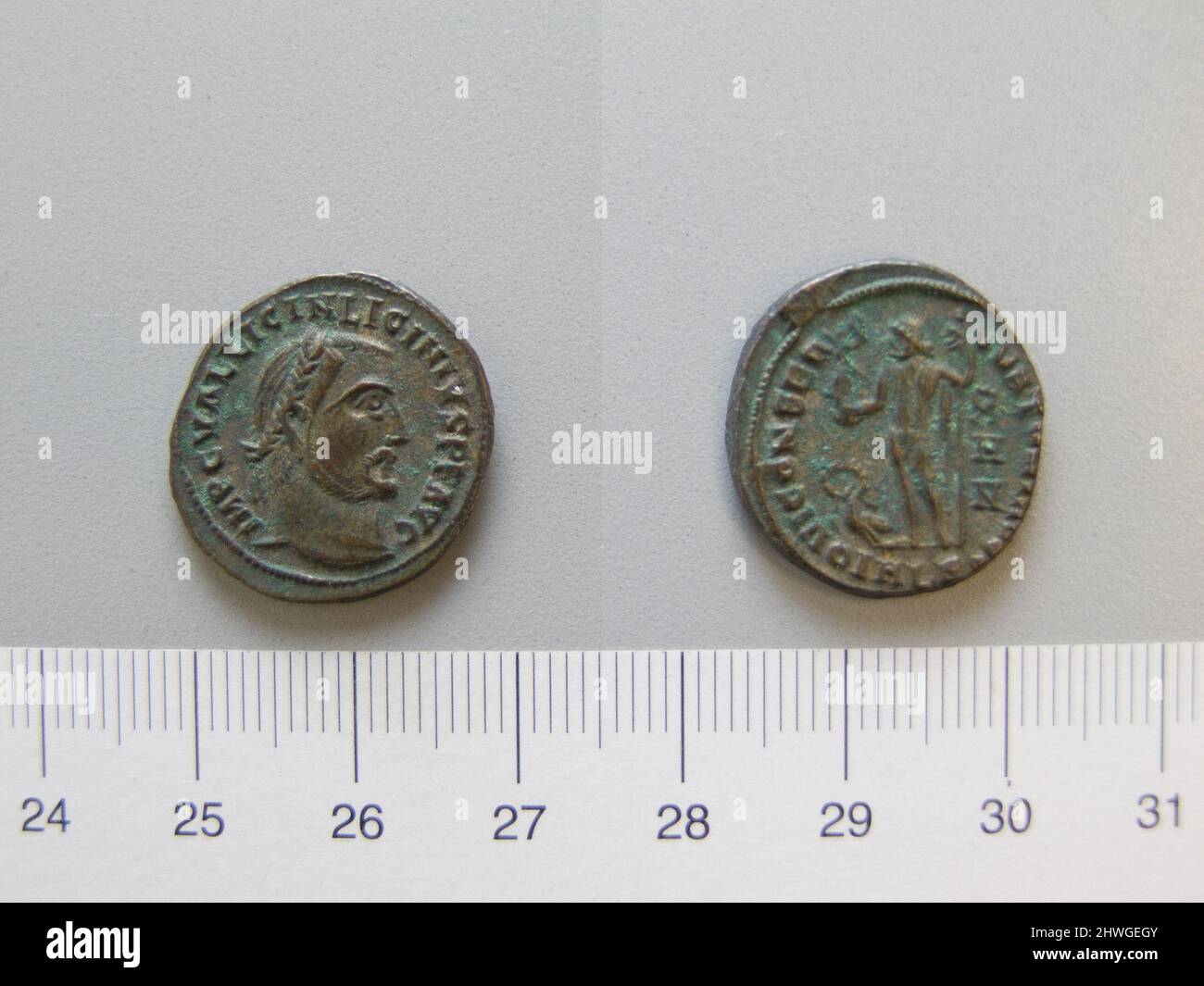 1 Nummus of Licinius from Alexandria. Ruler: Licinius, Emperor of Rome ...