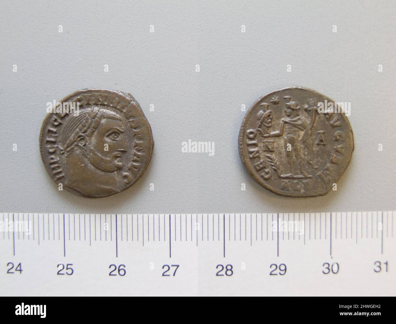 1 Nummus of Licinius from Alexandria. Ruler: Licinius, Emperor of Rome ...