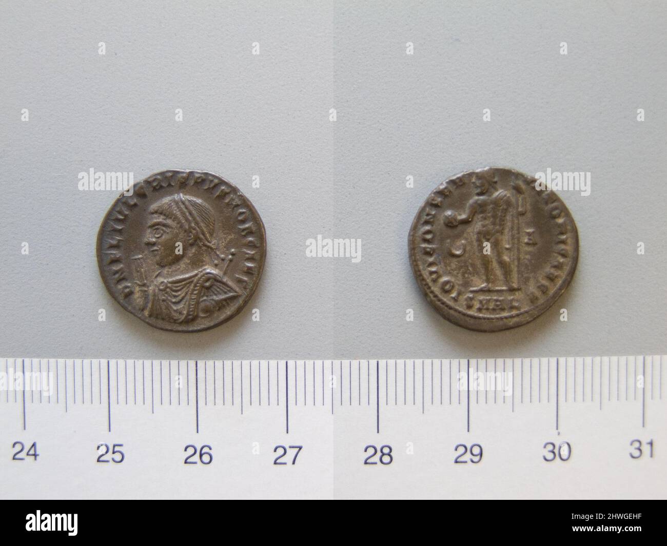 1 Nummus of Constantine I, Emperor of Rome from Alexandria. Ruler ...