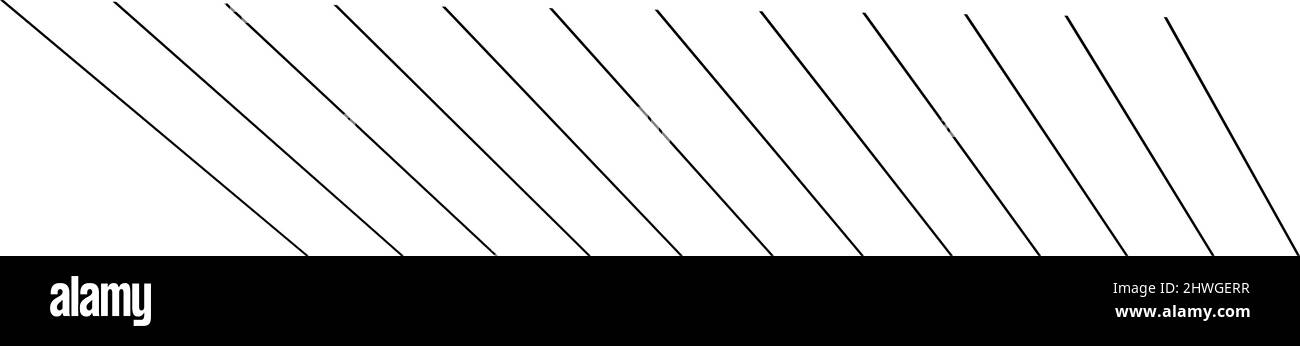 3D lines in perspective, Angled, slanting, oblique and diagonal lines ...