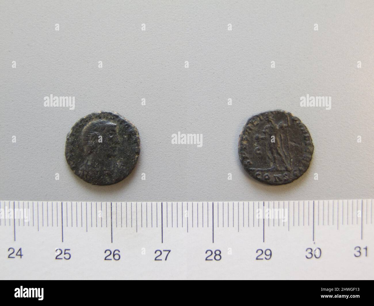 Nummus of Julian II, Caesar, Augustus from Rome. Ruler: Julian, Emperor ...