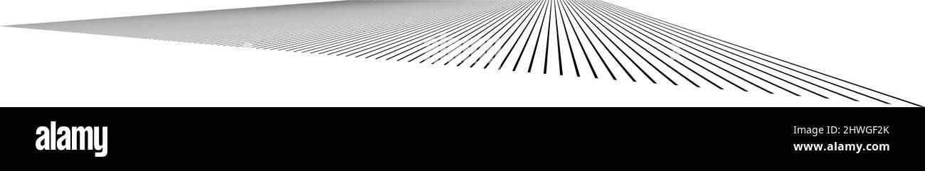 3D lines in perspective, Angled, slanting, oblique and diagonal lines ...