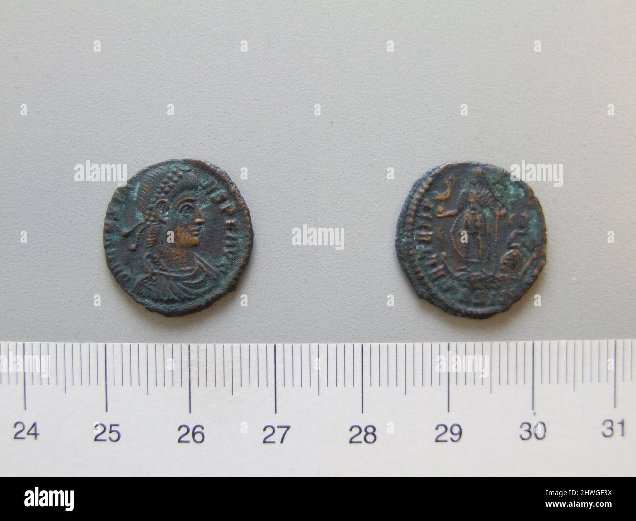 1 Nummus of Constans I, Emperor of Rome from Siscia. Ruler: Constans I ...