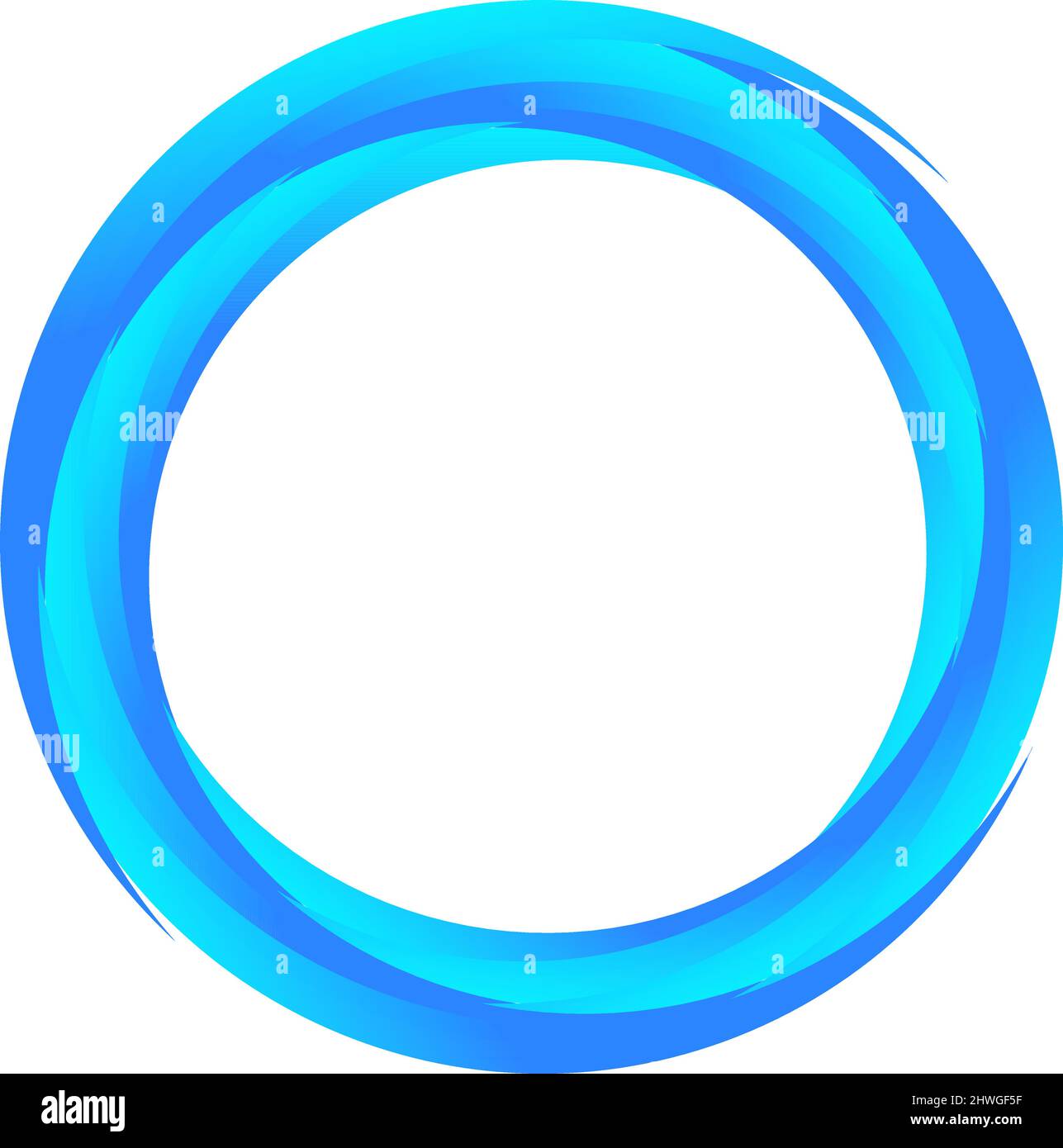 Spiral, swirl and twirl, whirl element. Whirlpool, whirlwind segmented ...