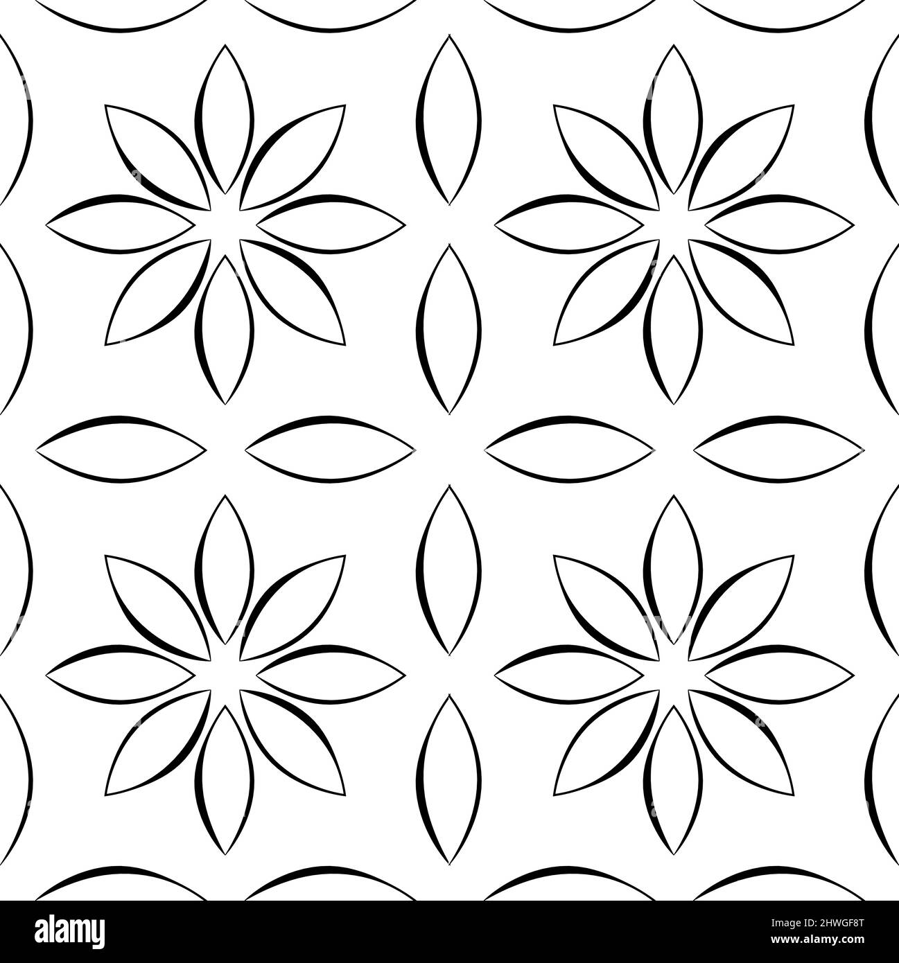 Petals, flower motif natural, eco, nature repeatable pattern, texture ...