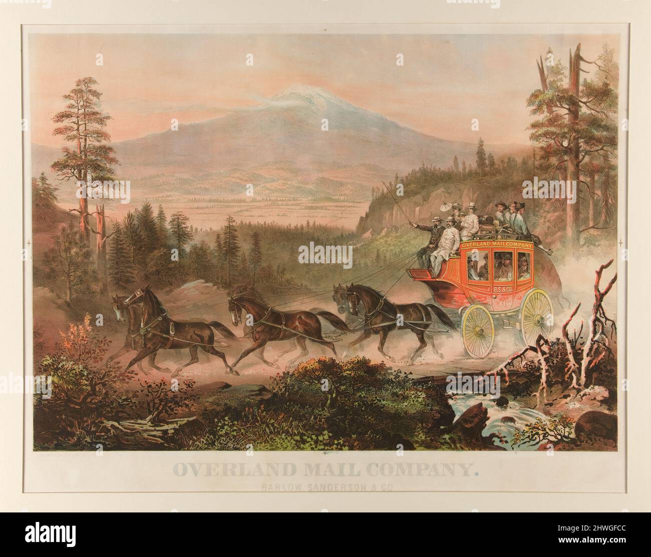 The overland mail hi-res stock photography and images - Alamy