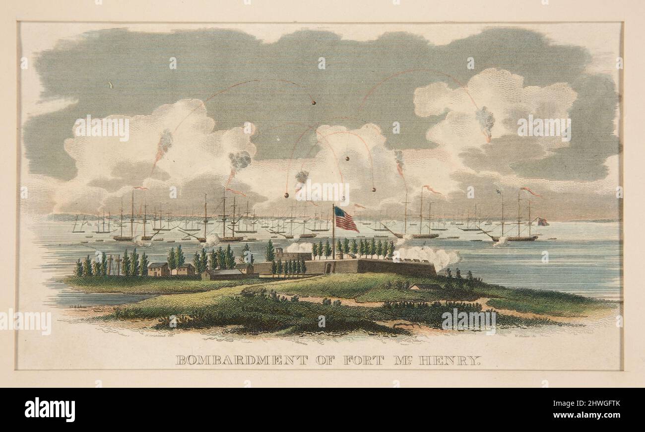 Bombardment of fort mchenry hi-res stock photography and images - Alamy