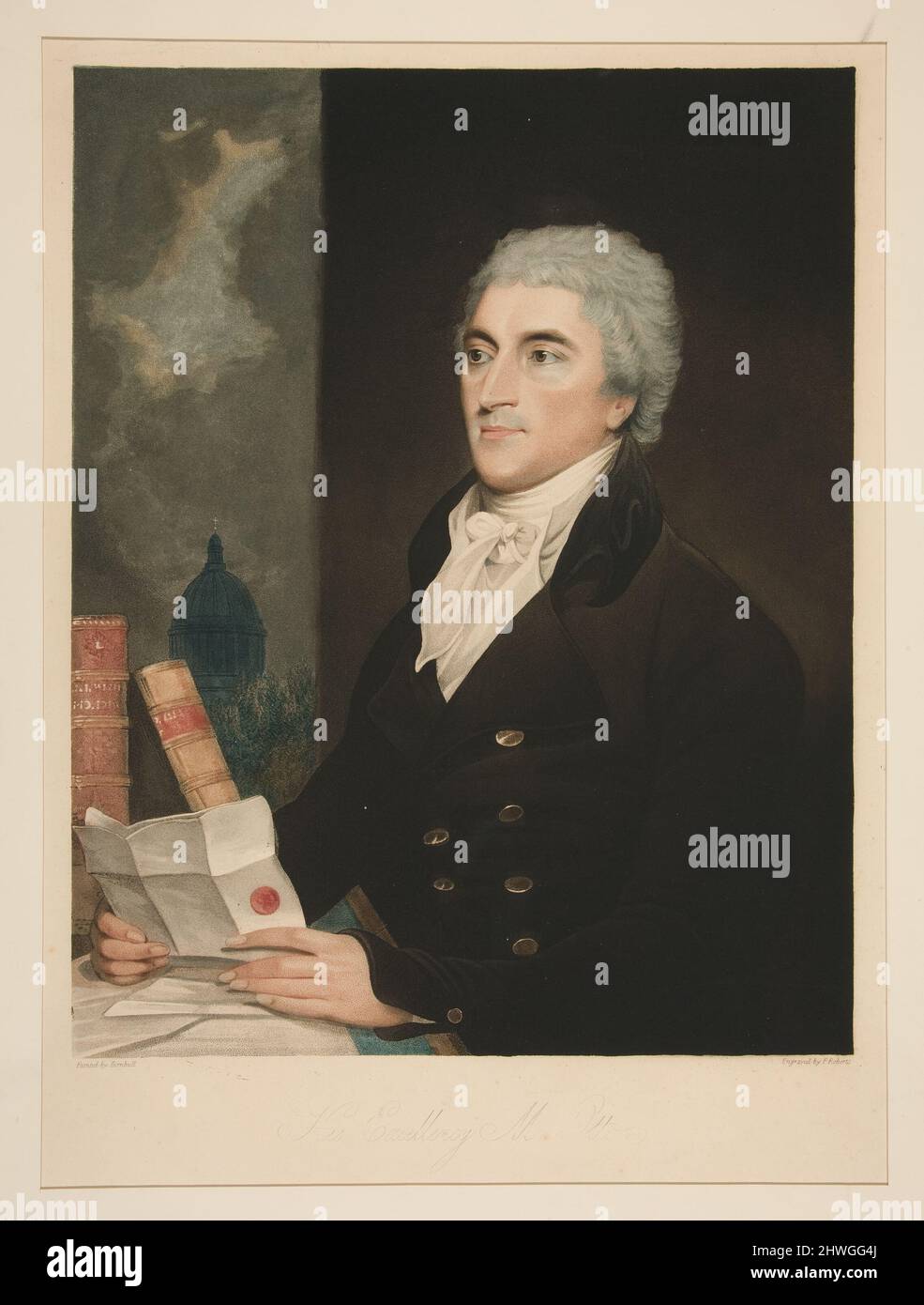 His Excellency M Otto (Louis Guillaume). After: John Trumbull, American ...