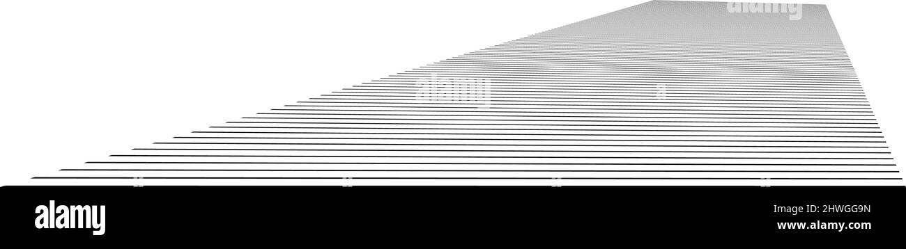 3D lines in perspective, Angled, slanting, oblique and diagonal lines ...