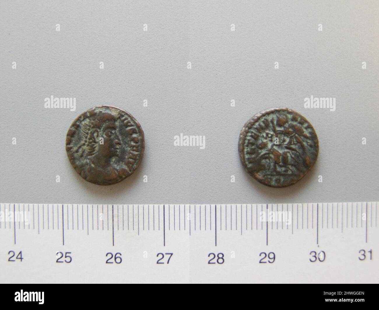 1 Nummus of Constantius II, Emperor of Rome from Siscia. Ruler ...