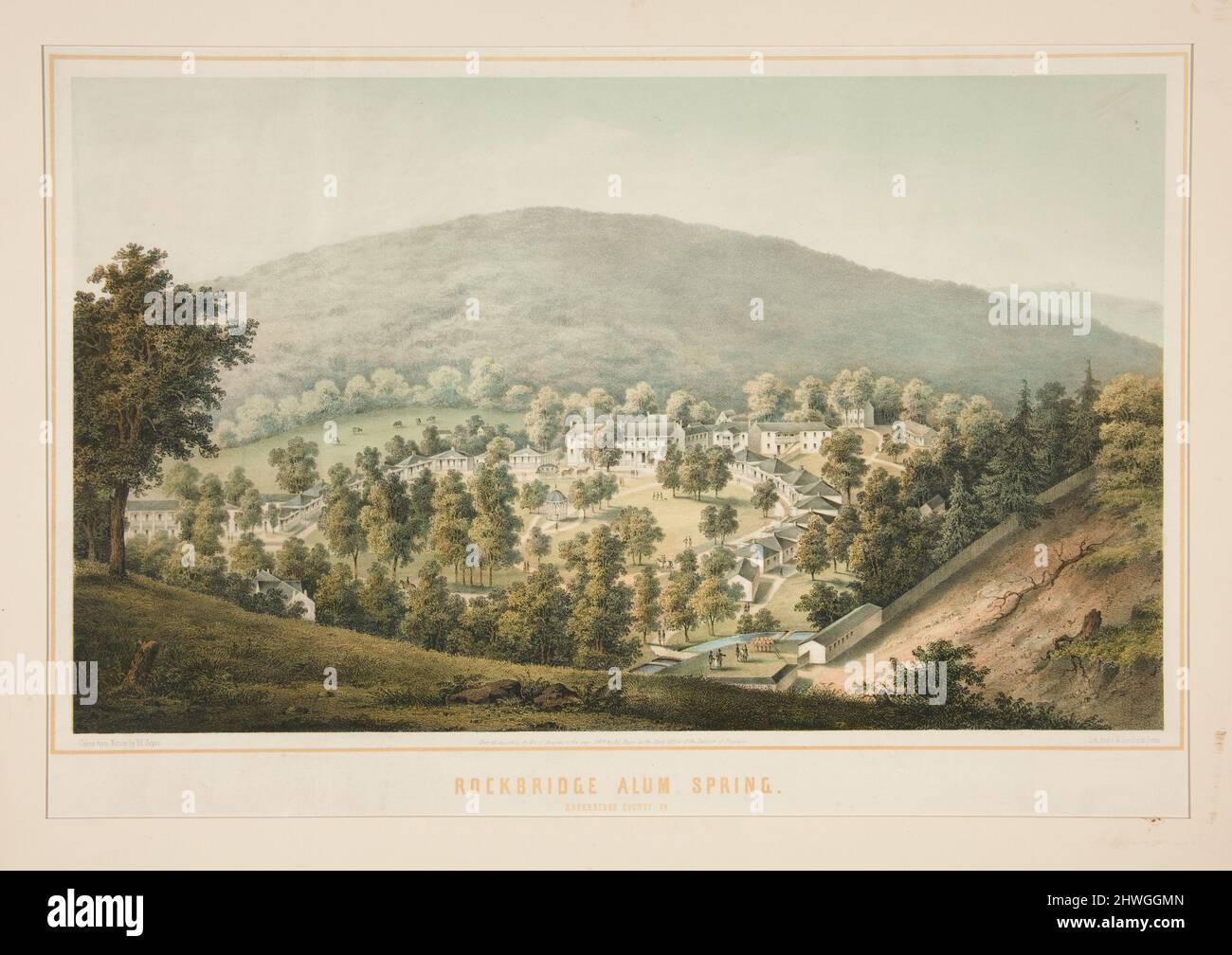 Alum springs historical hi-res stock photography and images - Alamy