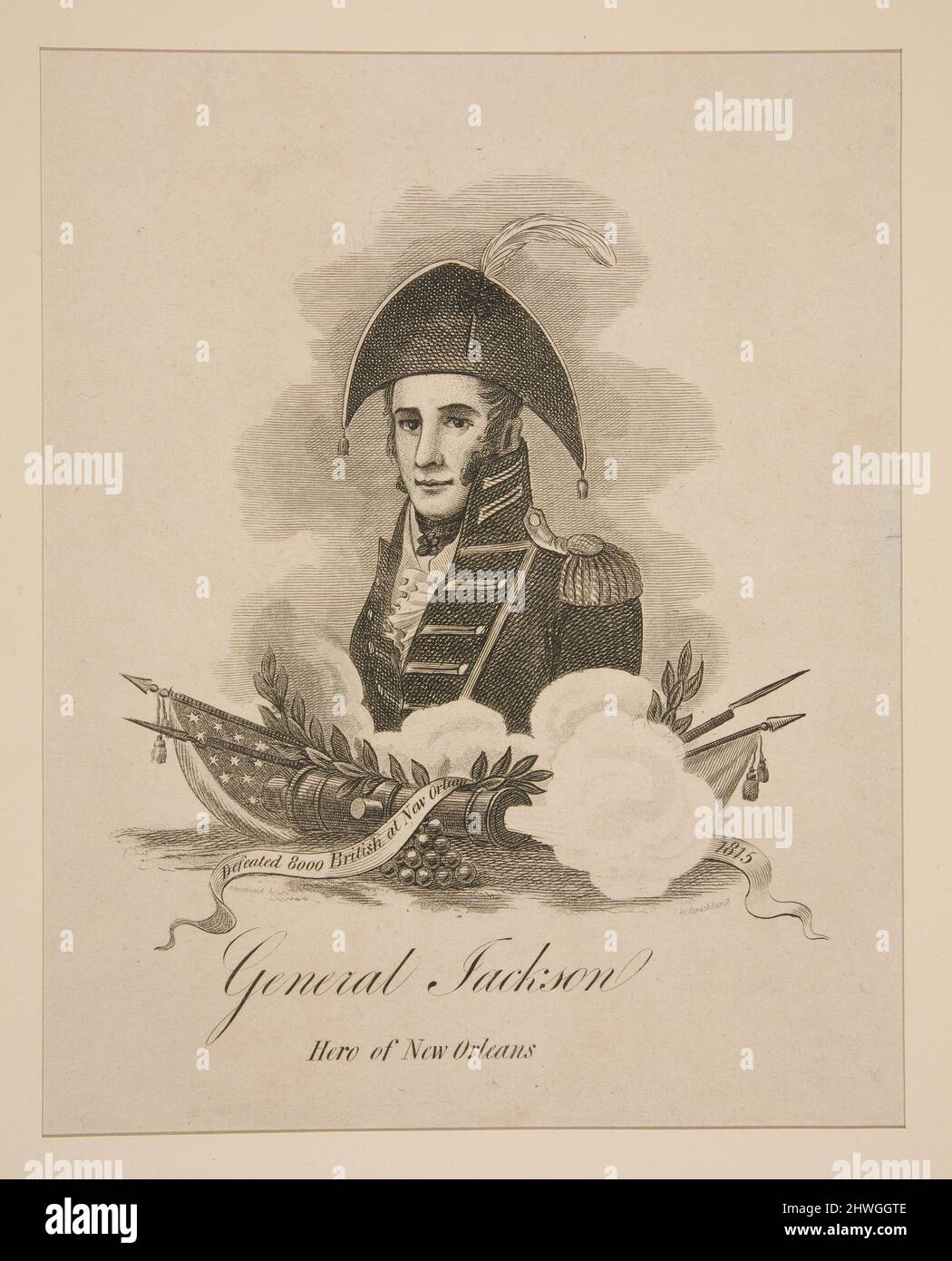 General Jackson. Engraver: William Strickland, American, 1788–1854 ...