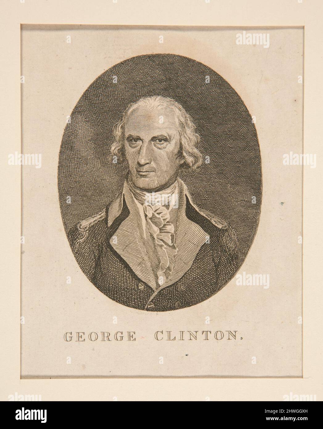 George Clinton. Etcher: Unknown Stock Photo - Alamy