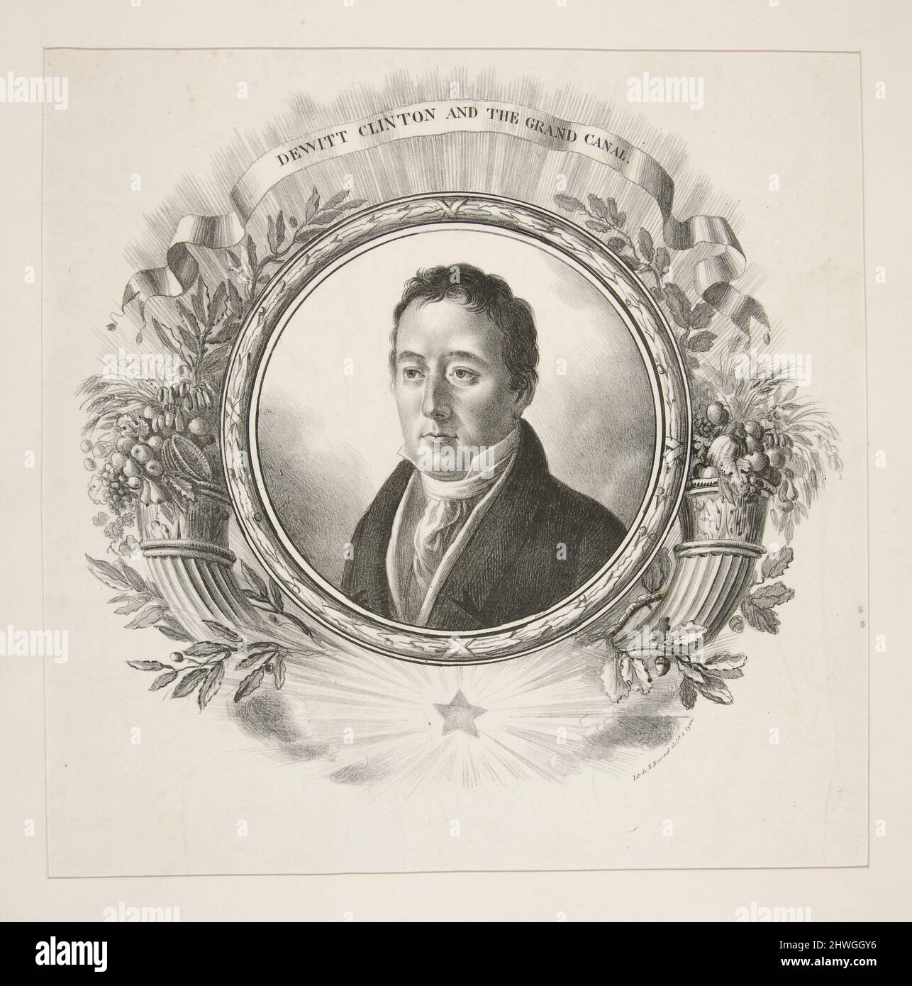 Dewitt clinton and erie canal hi-res stock photography and images - Alamy