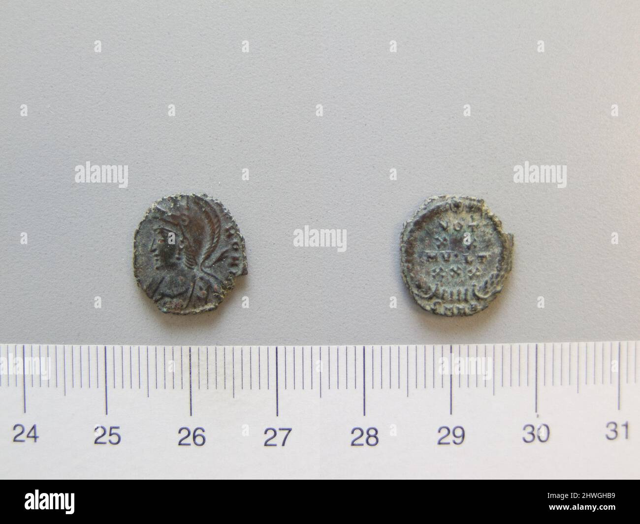 1 Nummus of Constantius II, Emperor of Rome from Cyzicus. Ruler ...