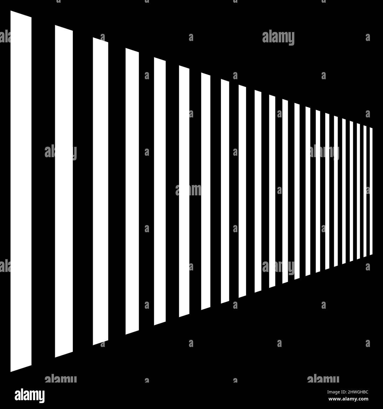 3D lines in perspective, Angled, slanting, oblique and diagonal lines ...