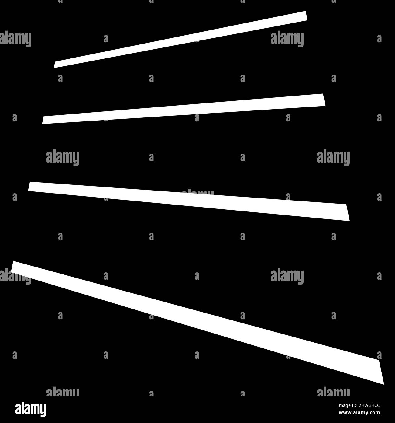 3D lines in perspective, Angled, slanting, oblique and diagonal lines ...