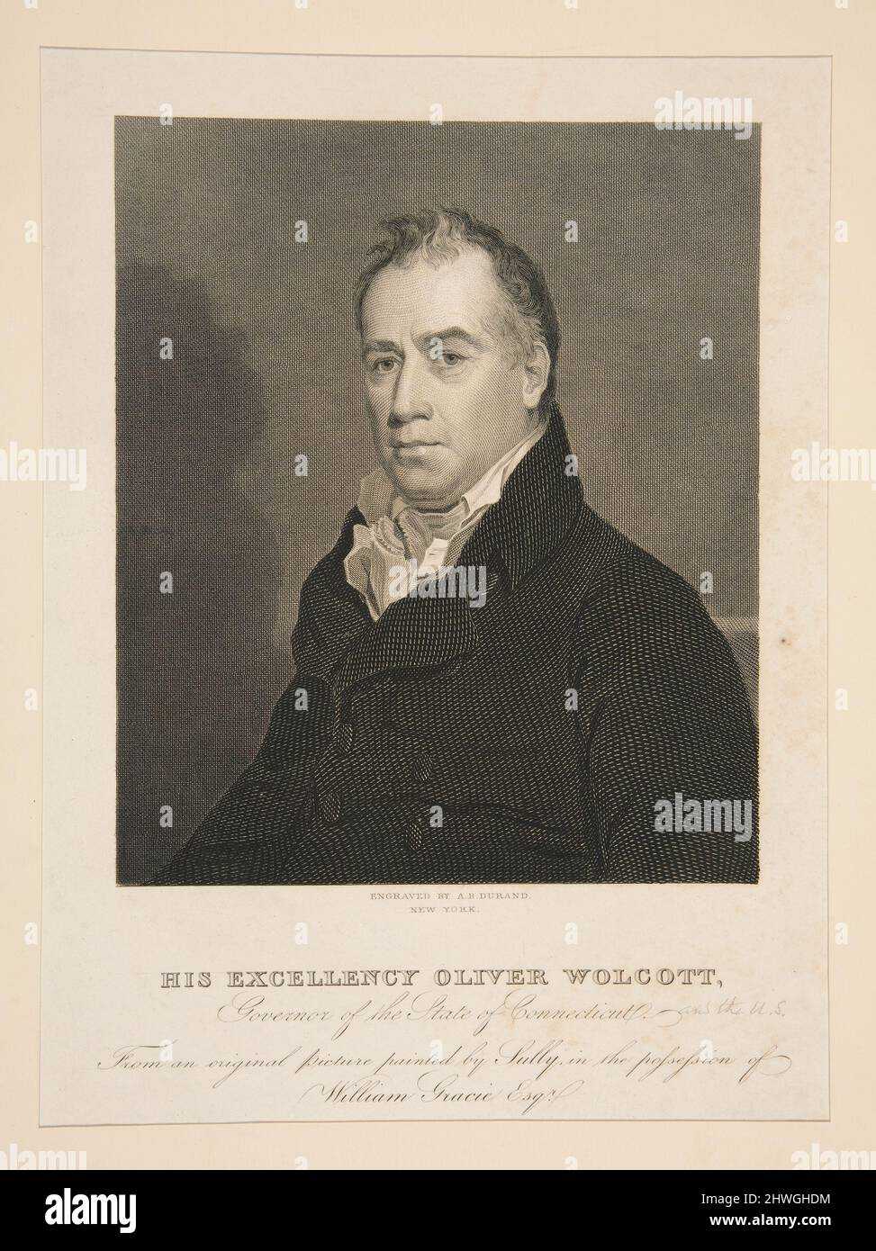His excellency oliver wolcott hi-res stock photography and images - Alamy