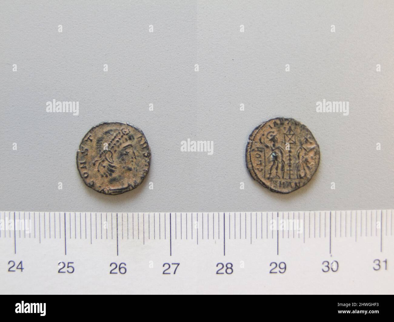 1 Nummus of Constans I, Emperor of Rome from Antioch. Ruler: Constans I ...