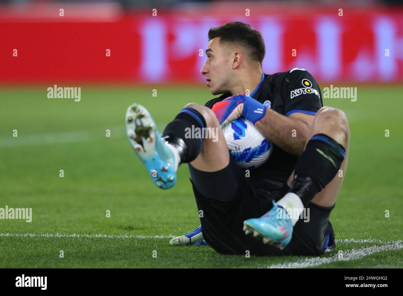 Atalanta's Argentine goalkeeper Juan Musso during the Serie A football ...