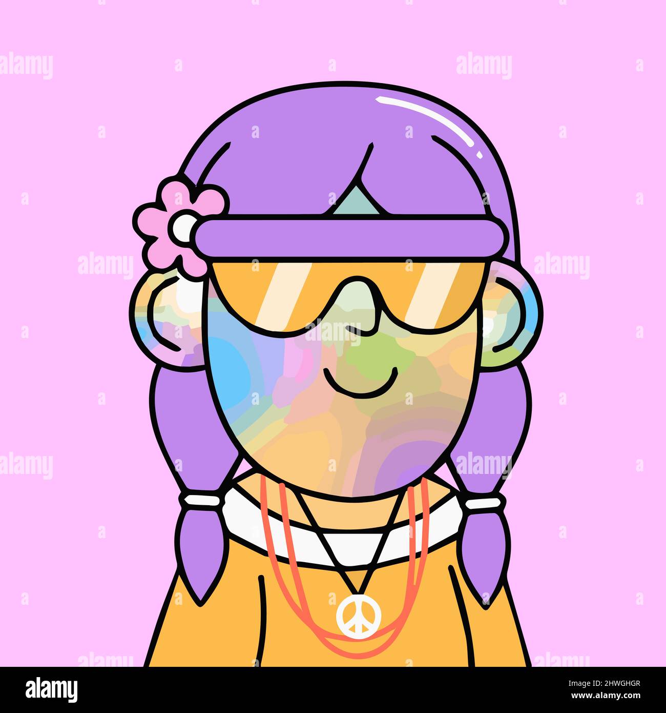 Coin on portrait Stock Vector Images - Alamy