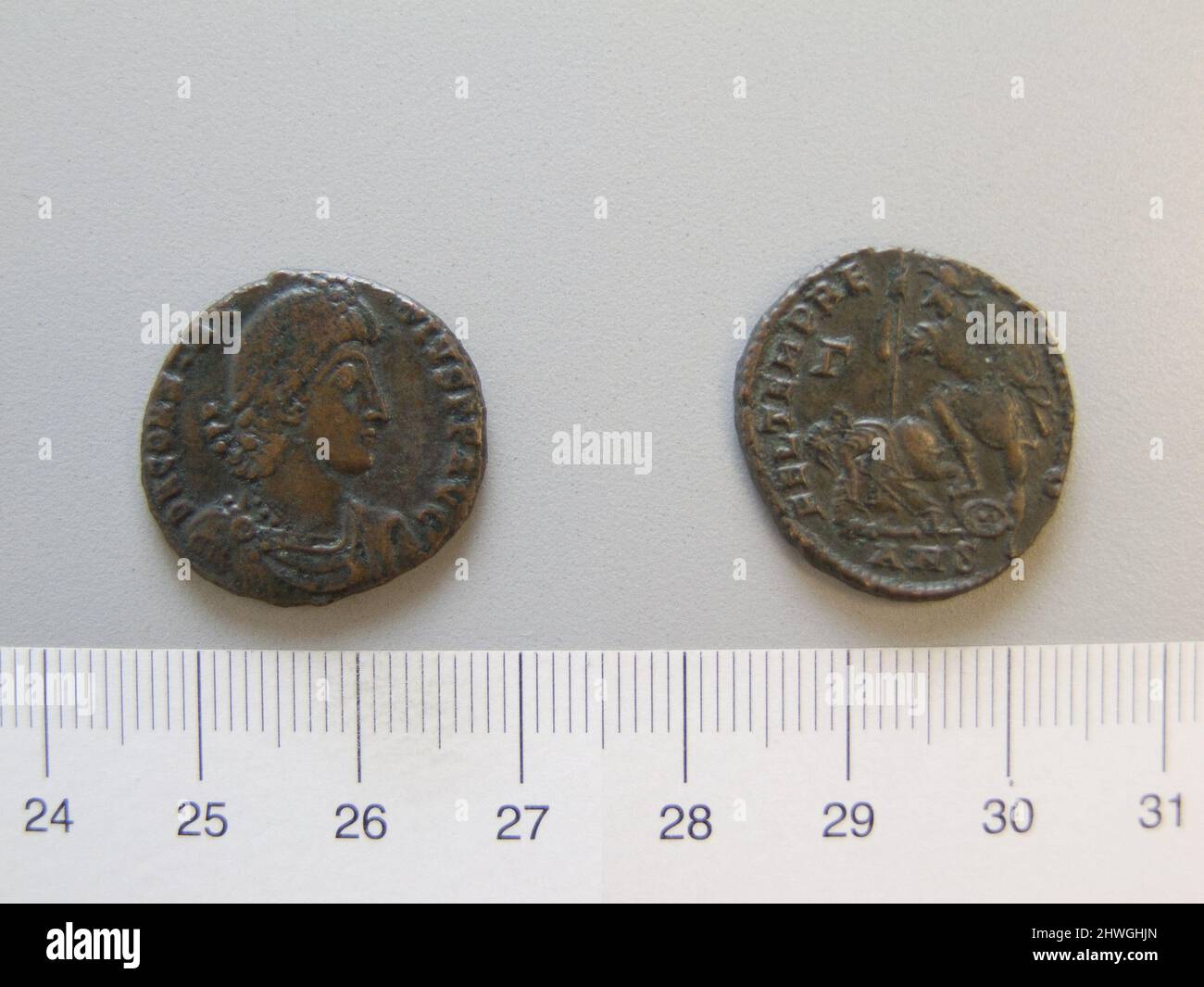 1 Nummus of Constantius II, Emperor of Rome from Antioch. Ruler ...