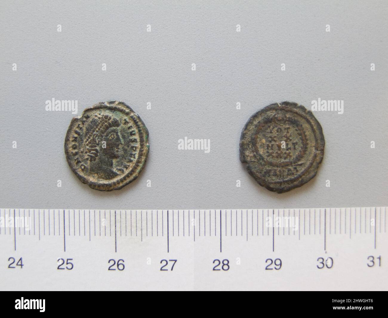 1 Nummus of Constantius II, Emperor of Rome from Antioch. Ruler ...