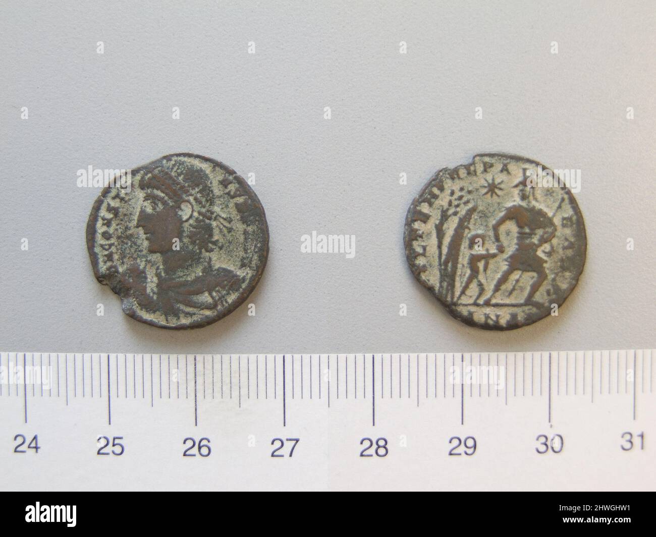 1 Nummus of Constans I, Emperor of Rome from Antioch. Ruler: Constans I ...
